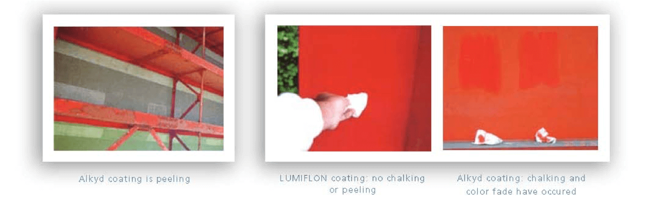 Fluoropolymer Coating on The I-74 Mississippi River Bridge